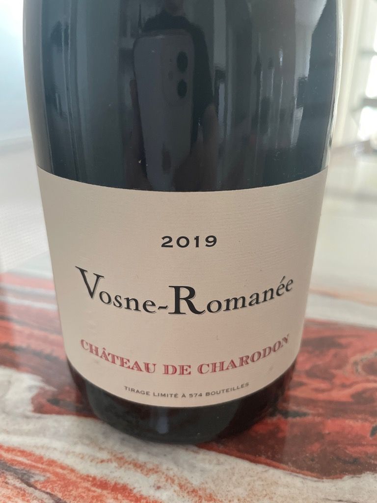 2020 Château de Charodon Vosne-Romanée, France, Burgundy, Côte de Nuits ...