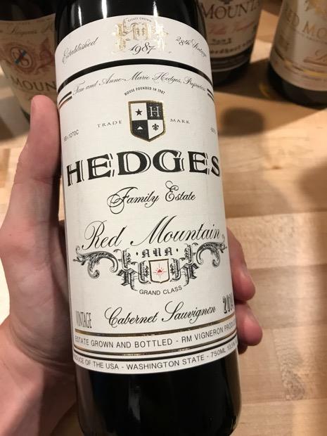 2014 Hedges Family Estate Cabernet Sauvignon Red Mountain Limited, USA ...
