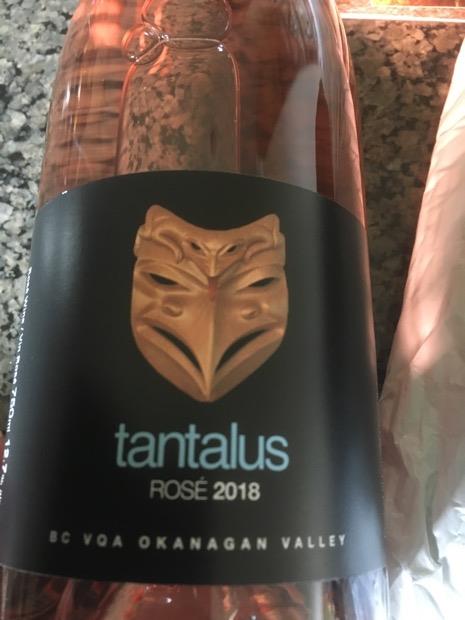 2018 Tantalus Vineyards Rosé, Canada, British Columbia, Okanagan Valley ...