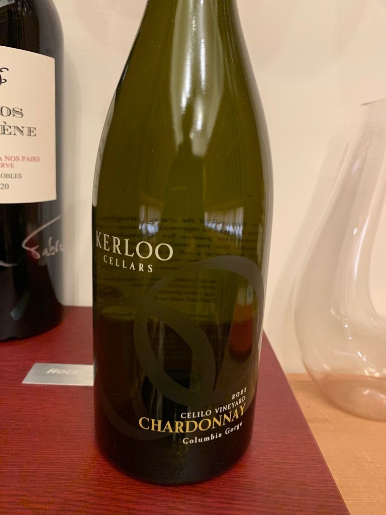 2021 Kerloo Cellars Chardonnay Celilo Vineyard, USA, Oregon/Washington ...