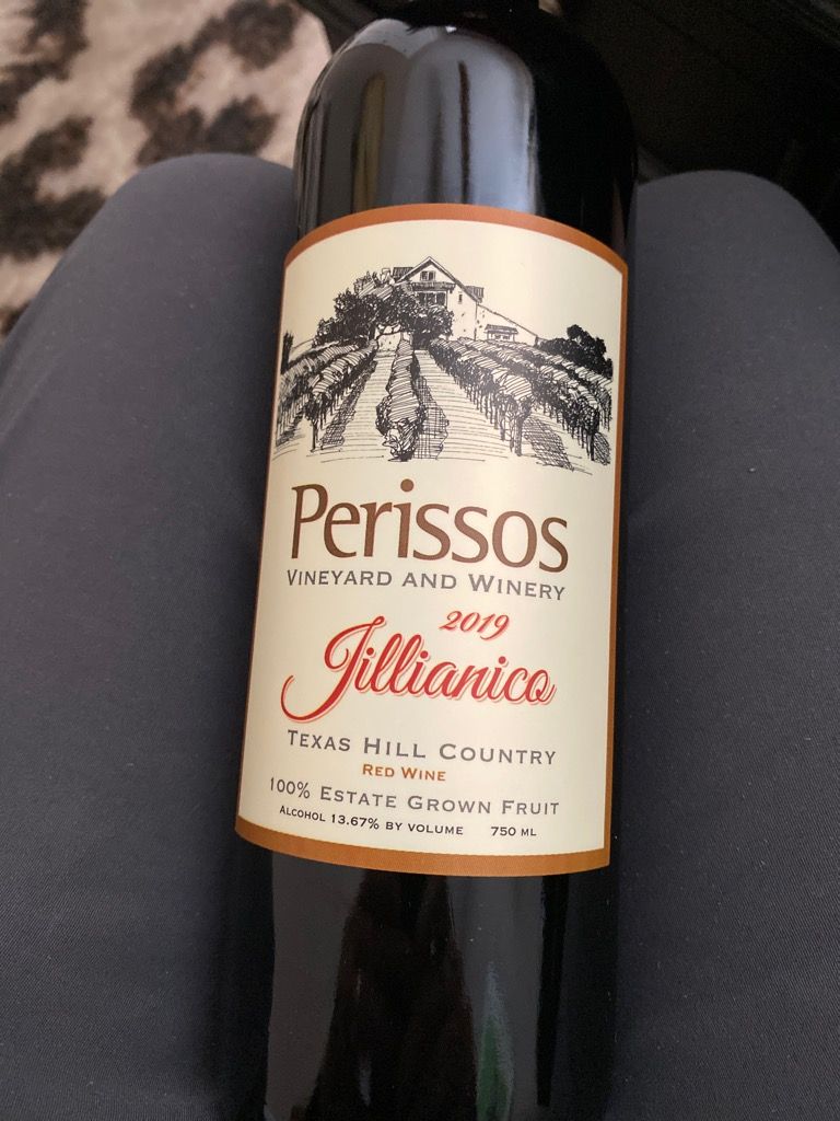 2019 Perissos Vineyard and Winery Jillianico, USA, Texas, Texas Hill ...