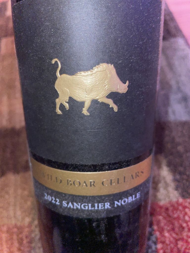 2022 Wild Boar Cellars Sanglier Noble, USA, Virginia, Northern Virginia, Loudoun County ...