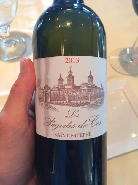 2013 Château Cos d'Estournel Les Pagodes de Cos, France, Bordeaux ...