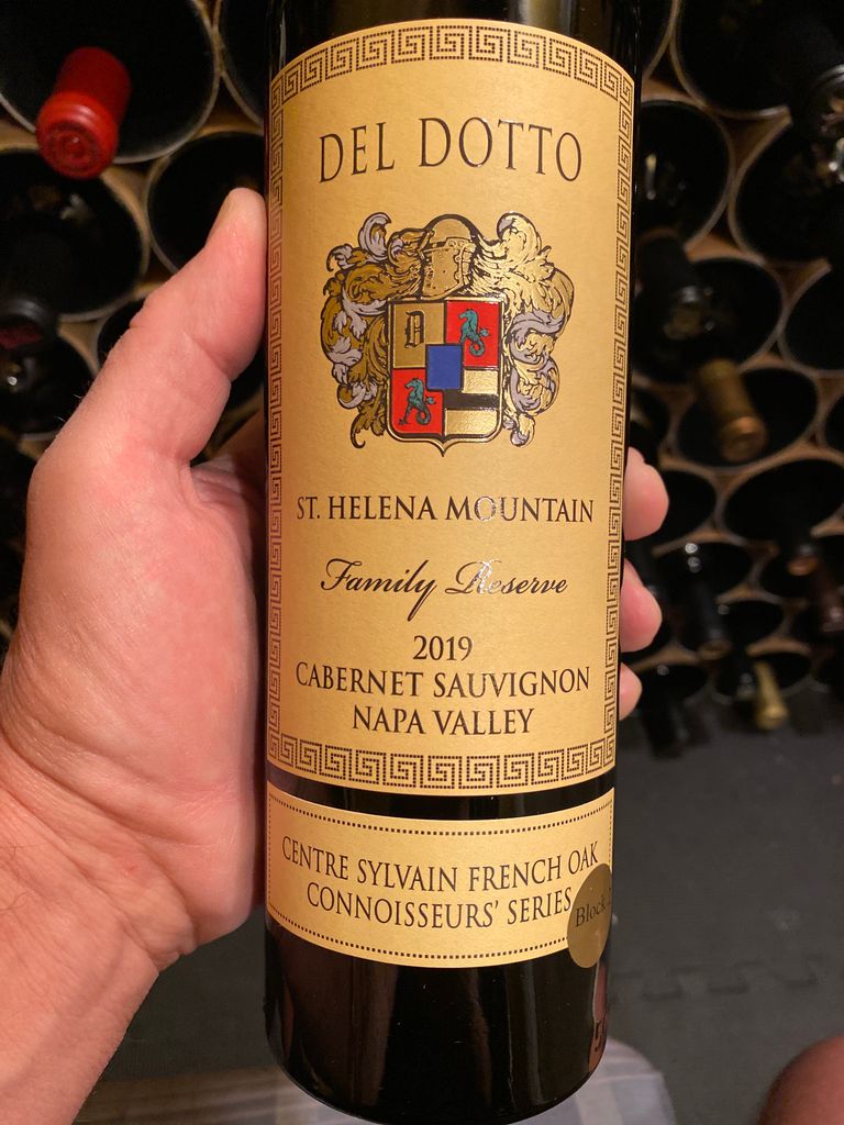 2020 Del Dotto Cabernet Sauvignon Connoisseurs' Series Centre Sylvain ...