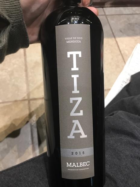 2015 Tiza Malbec, Argentina, Mendoza - CellarTracker