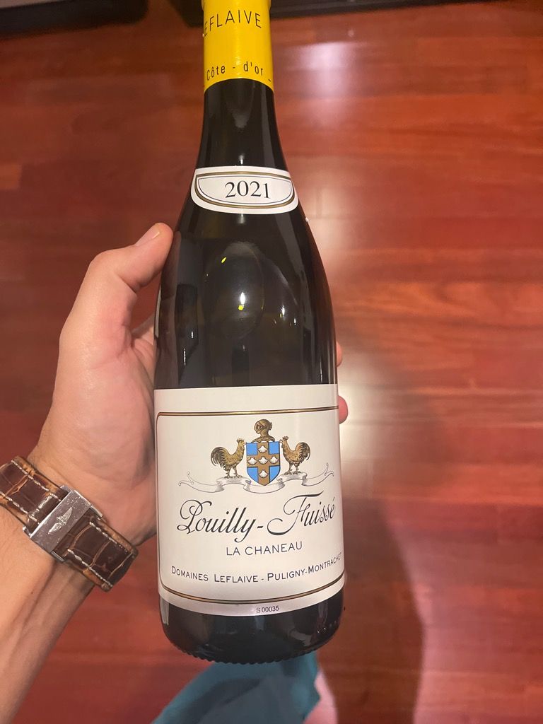 2022 Domaine Leflaive Pouilly-Fuissé La Chaneau, France, Burgundy ...