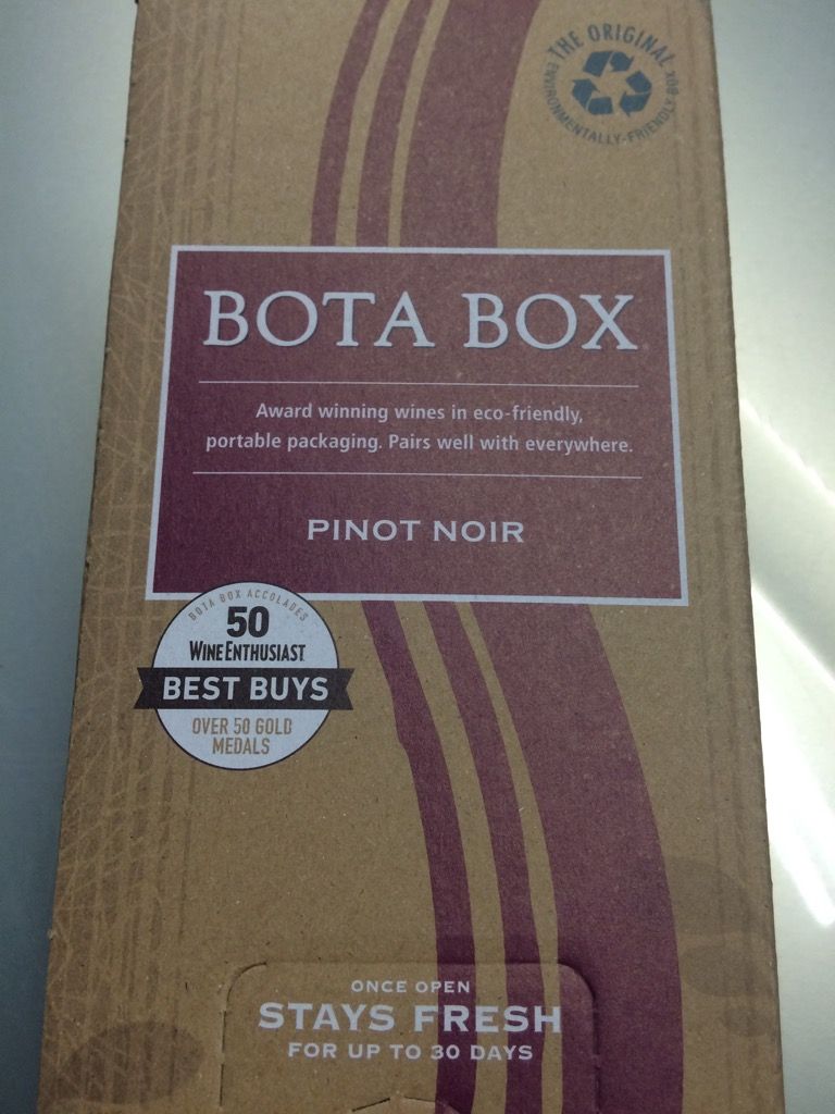 2019 Bota Box Pinot Noir, Chile - CellarTracker