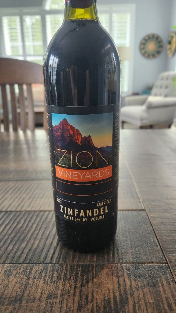 2022 Zion Vineyards Zinfandel, USA, Utah - CellarTracker