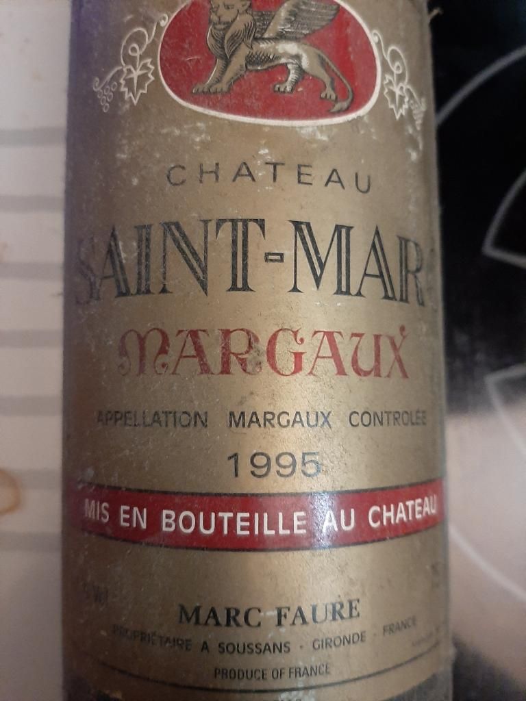 1995 Château Saint-Marc Margaux, France, Bordeaux, Médoc, Margaux ...