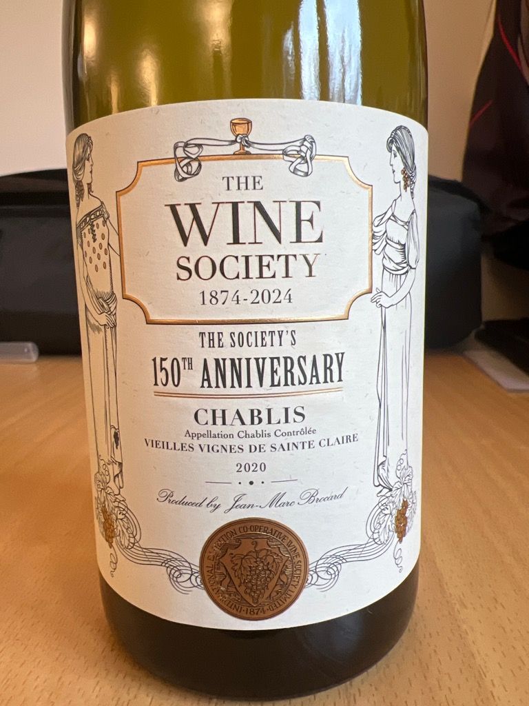 2020 Jean-Marc Brocard The Wine Society's 150th Anniversary VV Ste ...