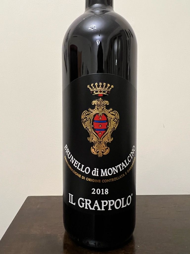 2018 Il Grappolo Brunello di Montalcino, Italy, Tuscany, Montalcino ...