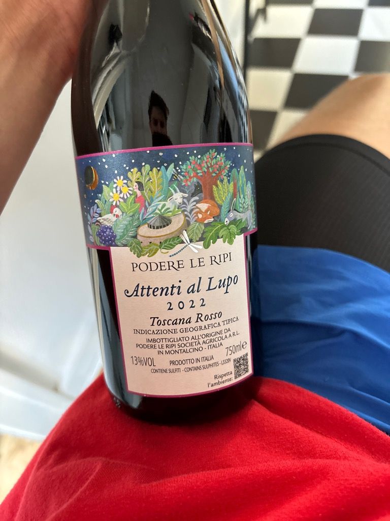 2023 Podere Le Ripi Attenti al Lupo Toscana IGT, Italy, Tuscany ...