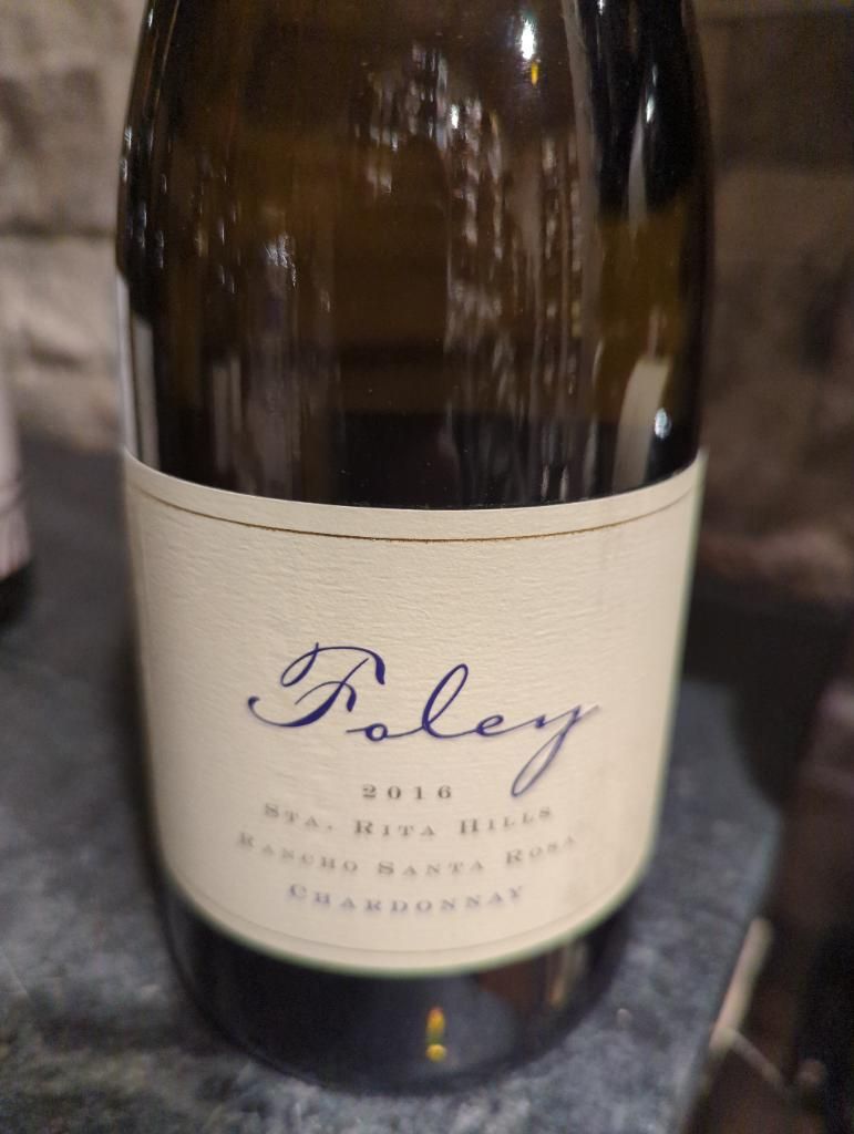 2016 Foley Estates Chardonnay Rancho Santa Rosa, USA, California ...