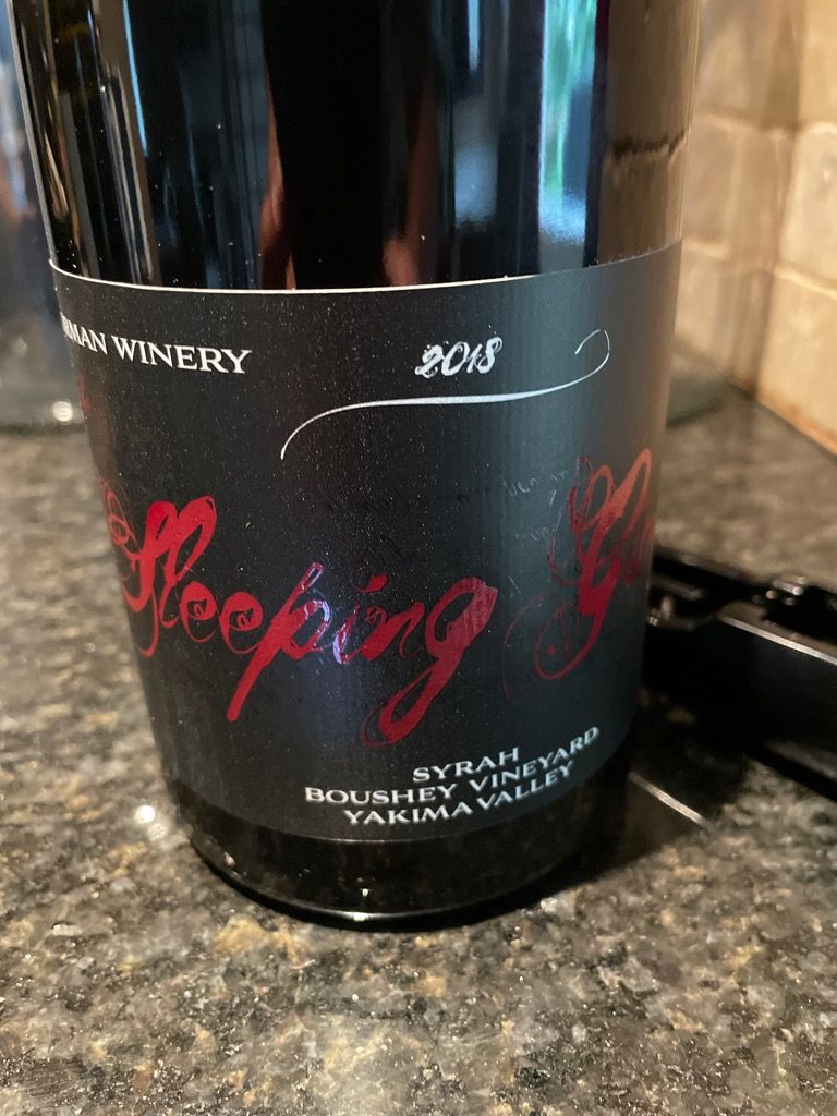 2016 Gorman Winery Syrah Sleeping Giant Boushey Vineyard, USA ...