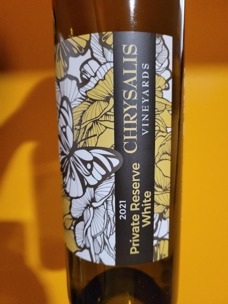 2022 Chrysalis Vineyards Private Reserve White, USA, Virginia, Northern ...