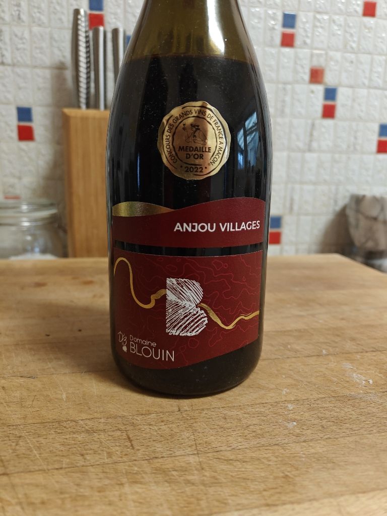 2018 Domaine Michel Blouin Anjou-Villages Rouge, France, Loire Valley ...