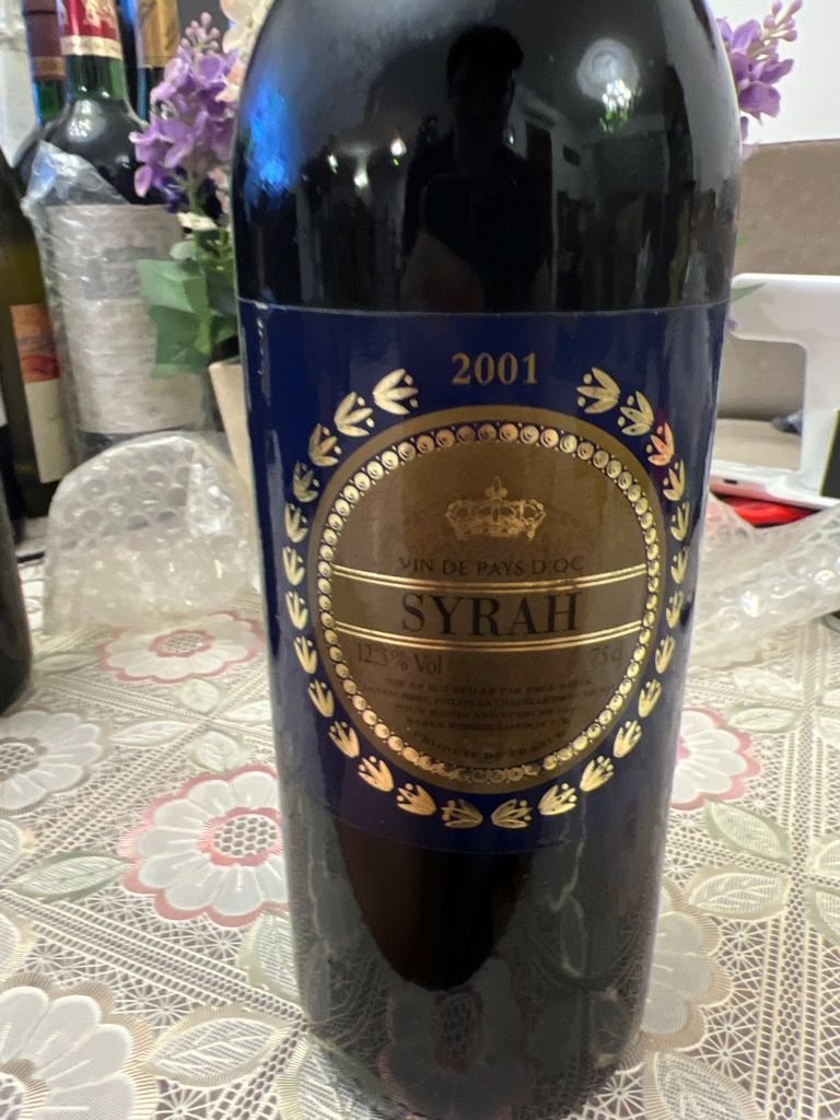 2001 Marks & Spencer Shiraz Le Froglet, France, Languedoc Roussillon ...