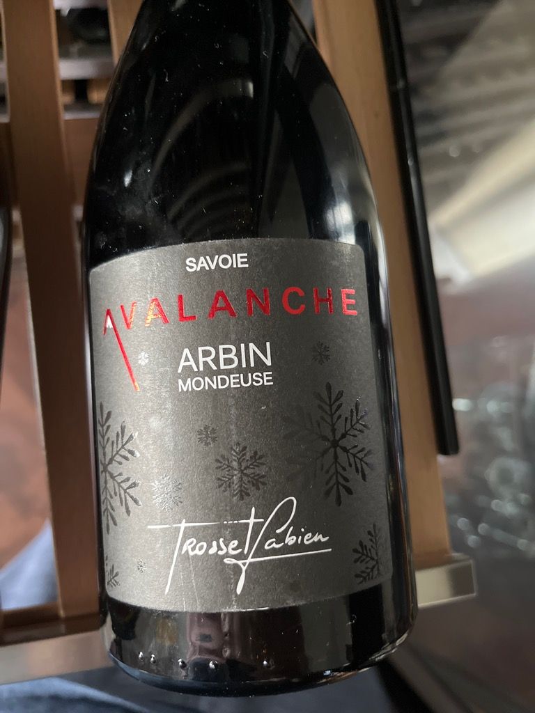 2016 Trosset Fabien Vin de Savoie Arbin Avalanche, France, Savoie, Vin ...