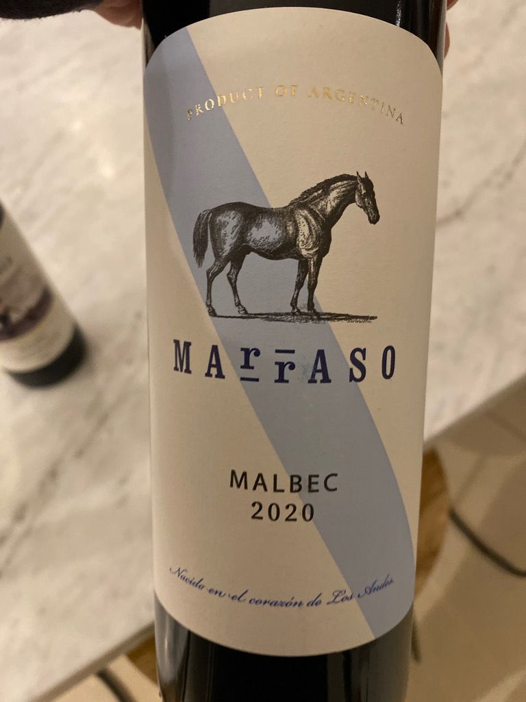 2022 Marraso Malbec, Argentina, Mendoza - CellarTracker