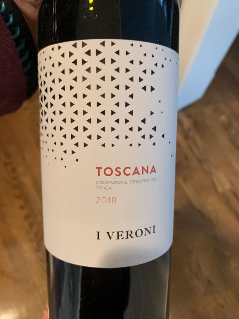 2018 I Veroni Rosso di Toscana Toscana IGT, Italy, Tuscany, Toscana IGT ...