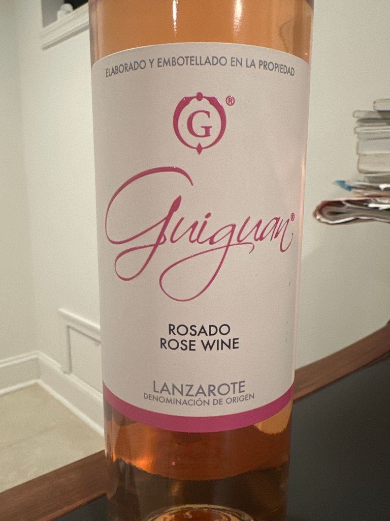 2023 Bodegas Guiguan Lanzarote Lanzarote Rosado, Spain, Canary Islands ...