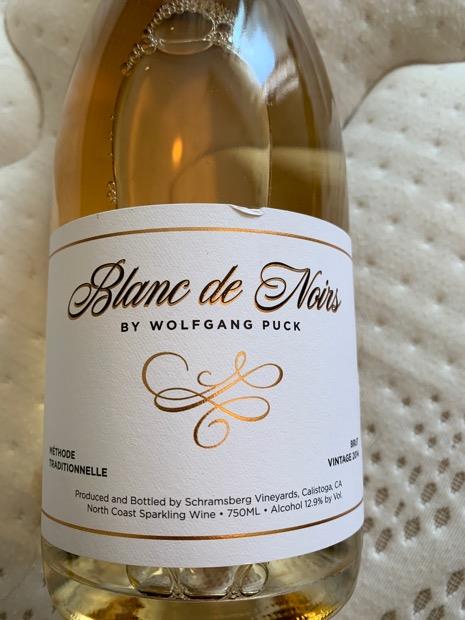 2014 Schramsberg Vineyards Blanc de Noirs by Wolfgang Puck, USA, California - CellarTracker
