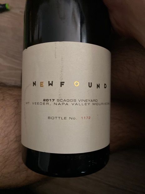 2017 Newfound Wines Mourvèdre Scaggs Vineyard, USA, California, Napa ...