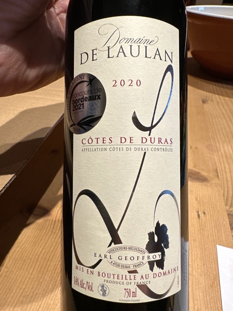 2021 Domaine de Laulan Sauvignon Blanc Côtes-de-Duras, France ...