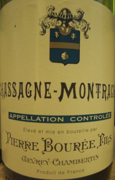 2001 Pierre Bourée Fils Chassagne-Montrachet, France, Burgundy, Côte de ...