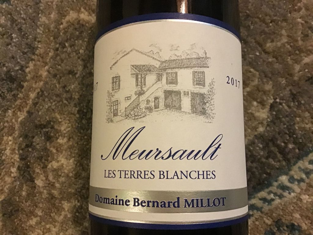2018 Domaine Bernard Millot Meursault Les Terres Blanches, France ...