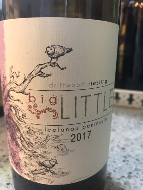 2020 Big Little Wines Riesling Driftwood, USA, Michigan, Leelanau ...