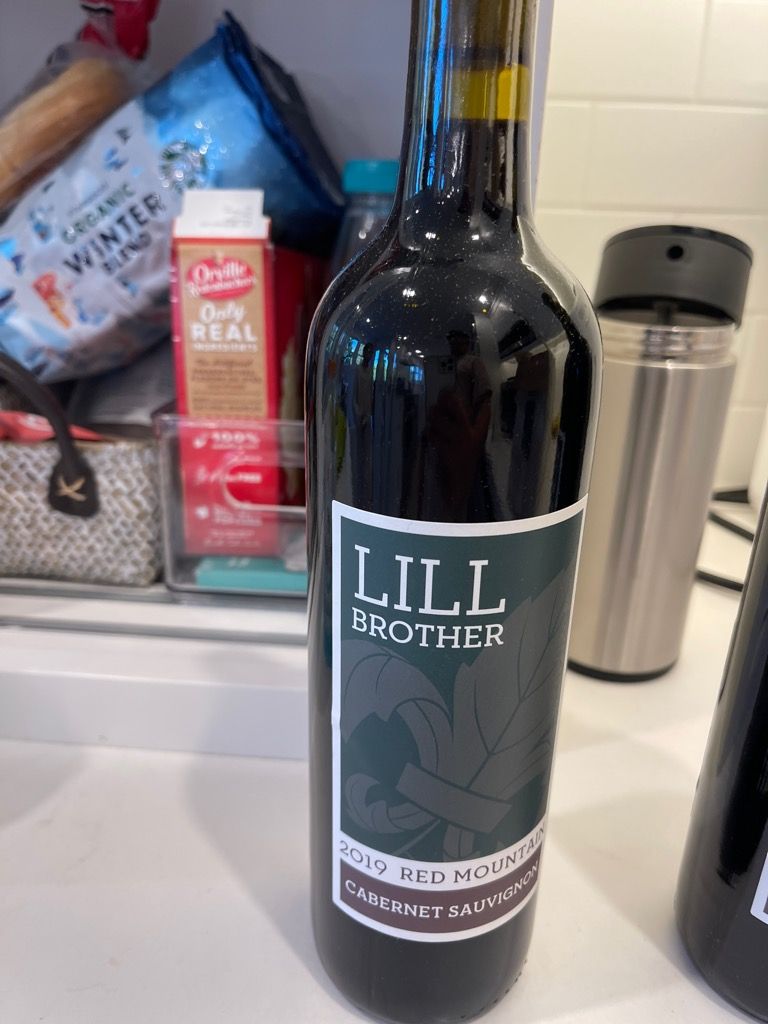 2019 Lill Family Wines Cabernet Sauvignon Brother, USA, Washington ...