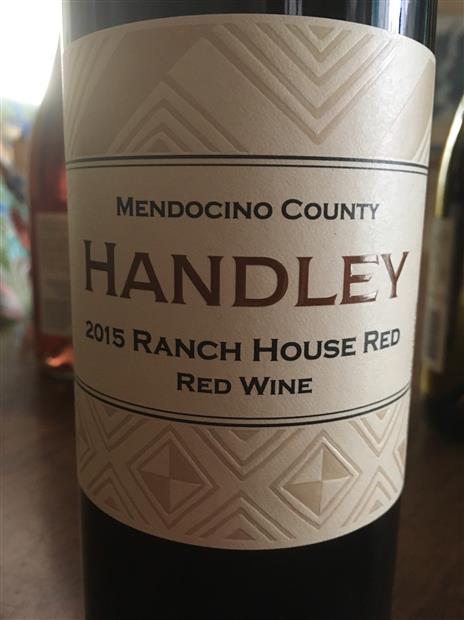 2015 Handley Ranch House Red, USA, California, North Coast, Mendocino ...