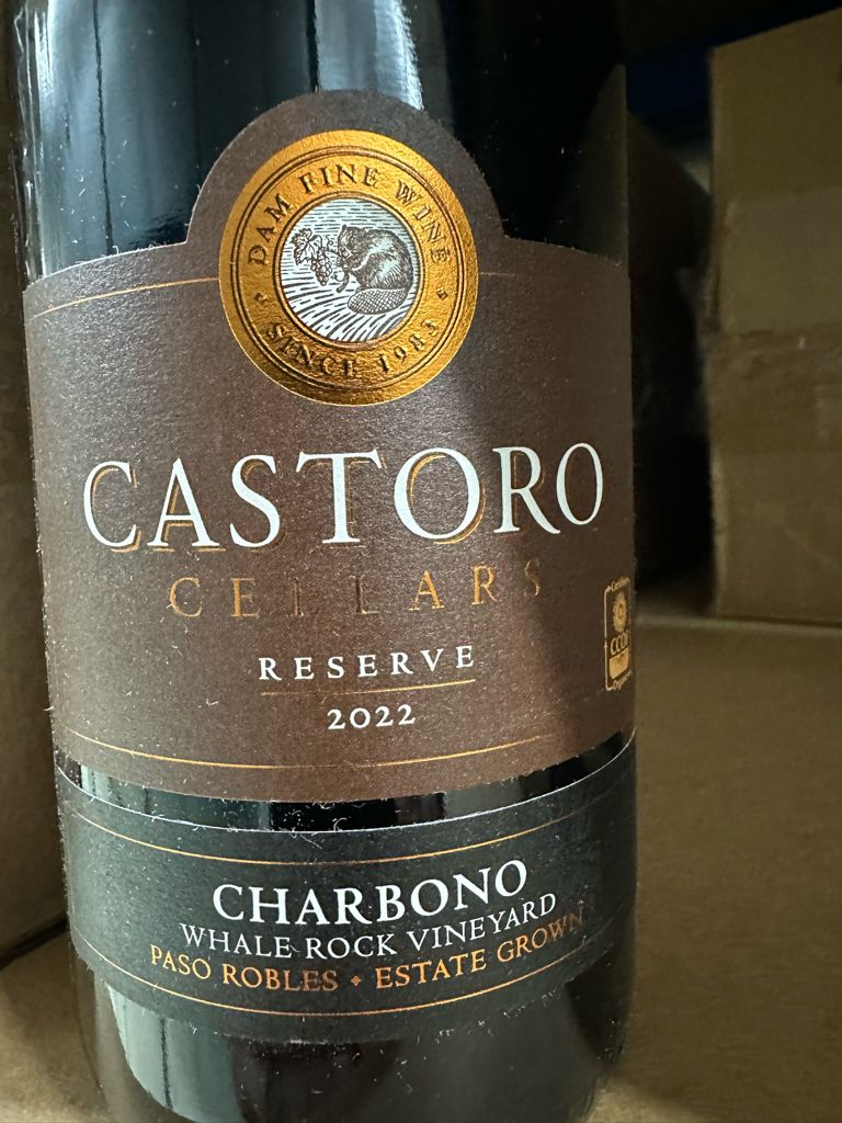 2021 Castoro Cellars Charbono Reserve Whale Rock Vineyard, USA ...