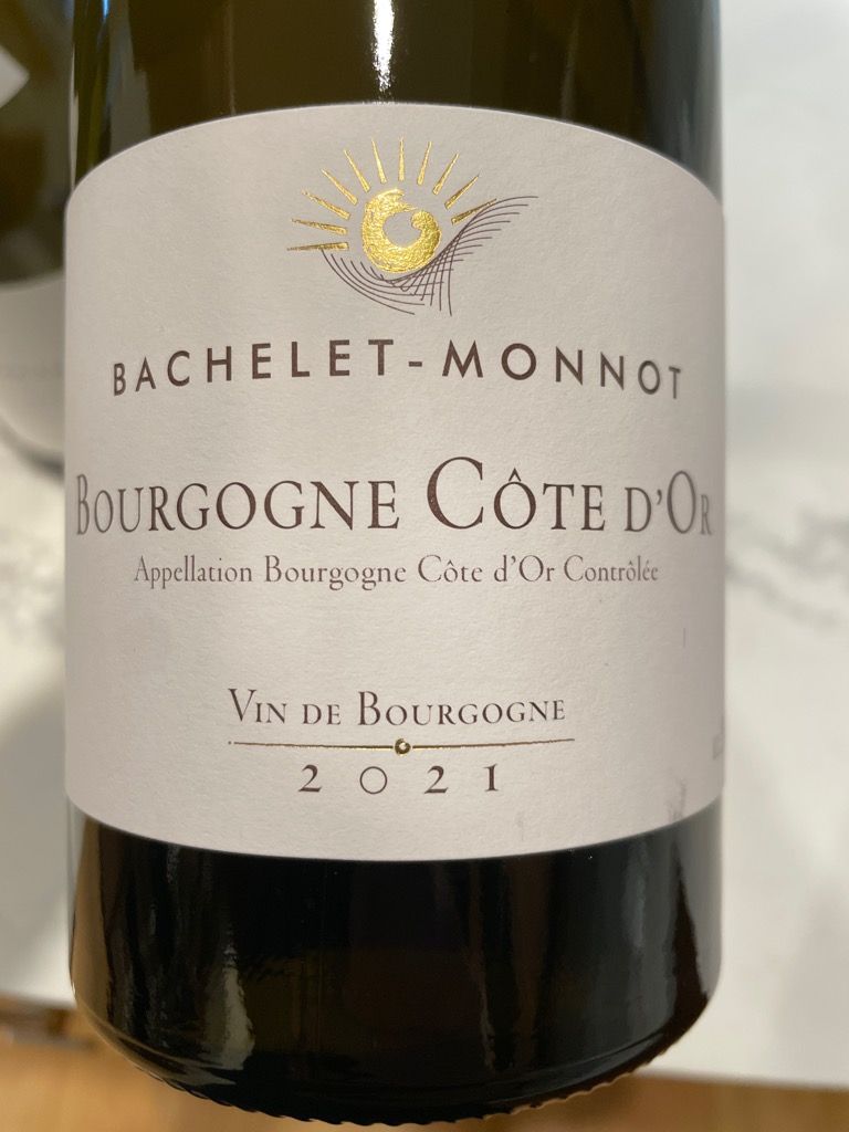 2021 Domaine Bachelet-Monnot Bourgogne Côte d'Or Blanc, France ...