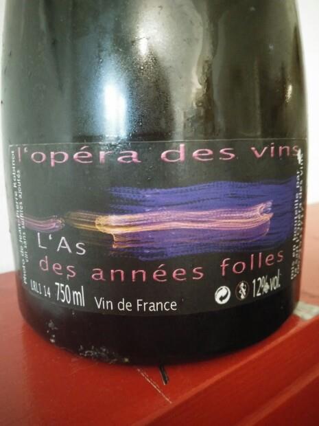 2014 Jean-Pierre Robinot (L'Opera des Vins) L'As des Années Folles ...