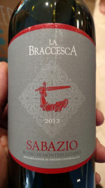 2013 La Braccesca (Antinori) Rosso di Montepulciano Sabazio, Italy ...