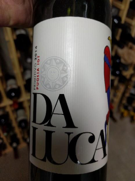 2013 Da Luca Primitivo Puglia IGT, Italy, Puglia, Puglia IGT ...