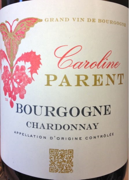 2011 Caroline Parent Chardonnay Bourgogne Blanc, France, Burgundy ...