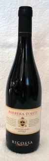 2004 Ricossa Barbera d'Asti Superiore, Italy, Piedmont, Asti, Barbera d ...