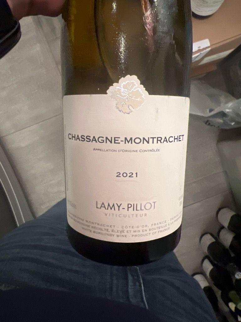 2021 Domaine Lamy-Pillot Chassagne-Montrachet, France, Burgundy, Côte ...