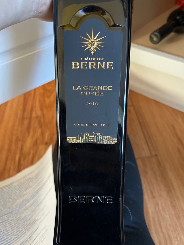 2021 Château de Berne Côtes de Provence La Grande Cuvée Blanc, France ...