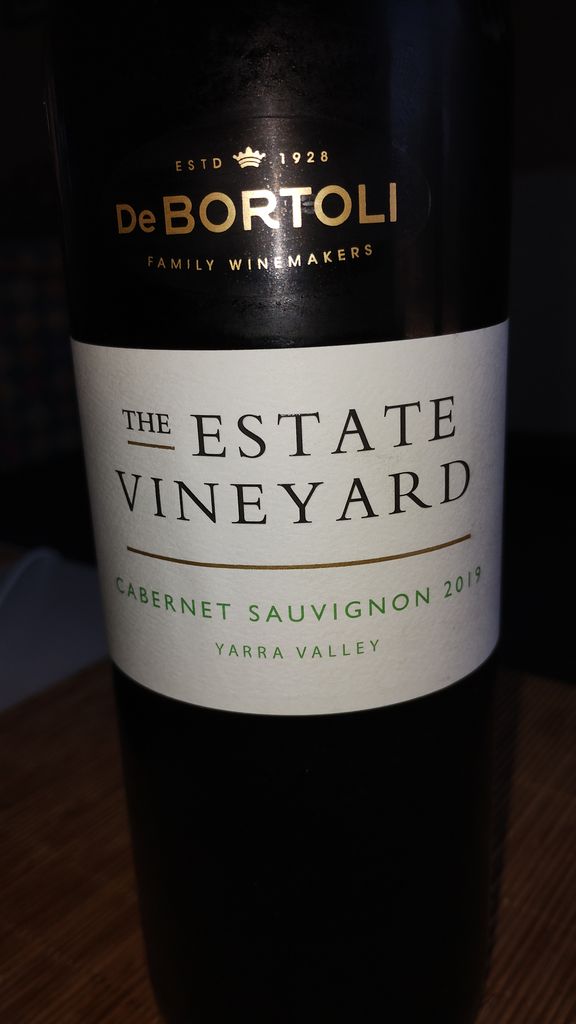 2015 De Bortoli Cabernet Sauvignon The Estate Vineyard, Australia, Victoria, Port Phillip, Yarra ...