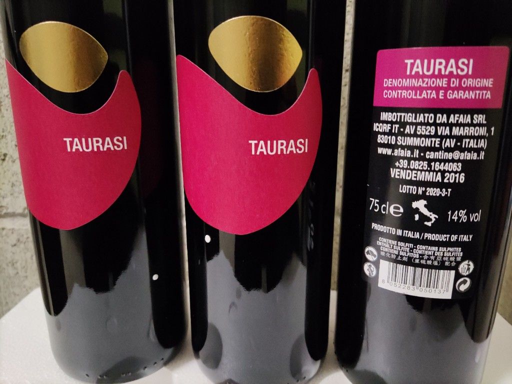 2016 Afaia Taurasi, Italy, Campania, Taurasi DOCG - CellarTracker