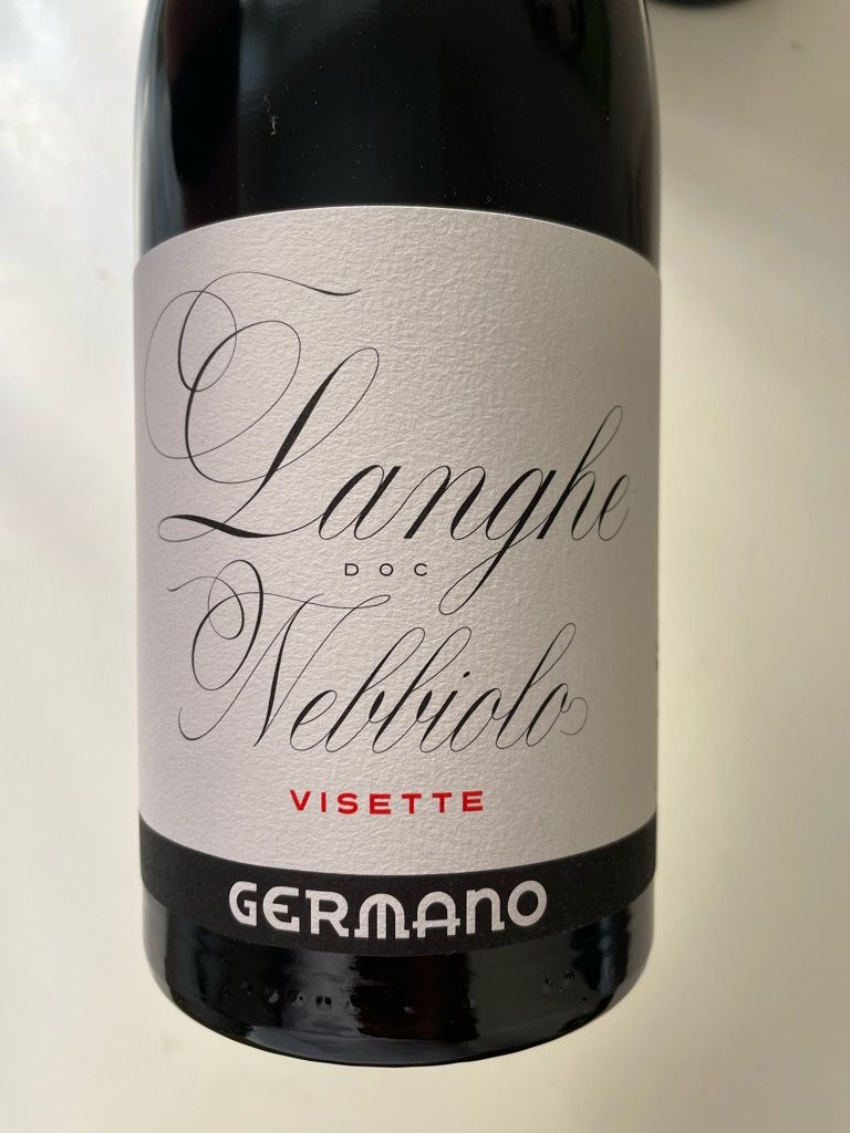2010 Germano Angelo Langhe Nebbiolo Visette, Italy, Piedmont, Langhe ...