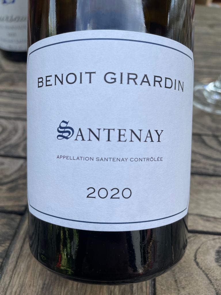2020 Benoit Girardin Santenay, France, Burgundy, Côte de Beaune ...