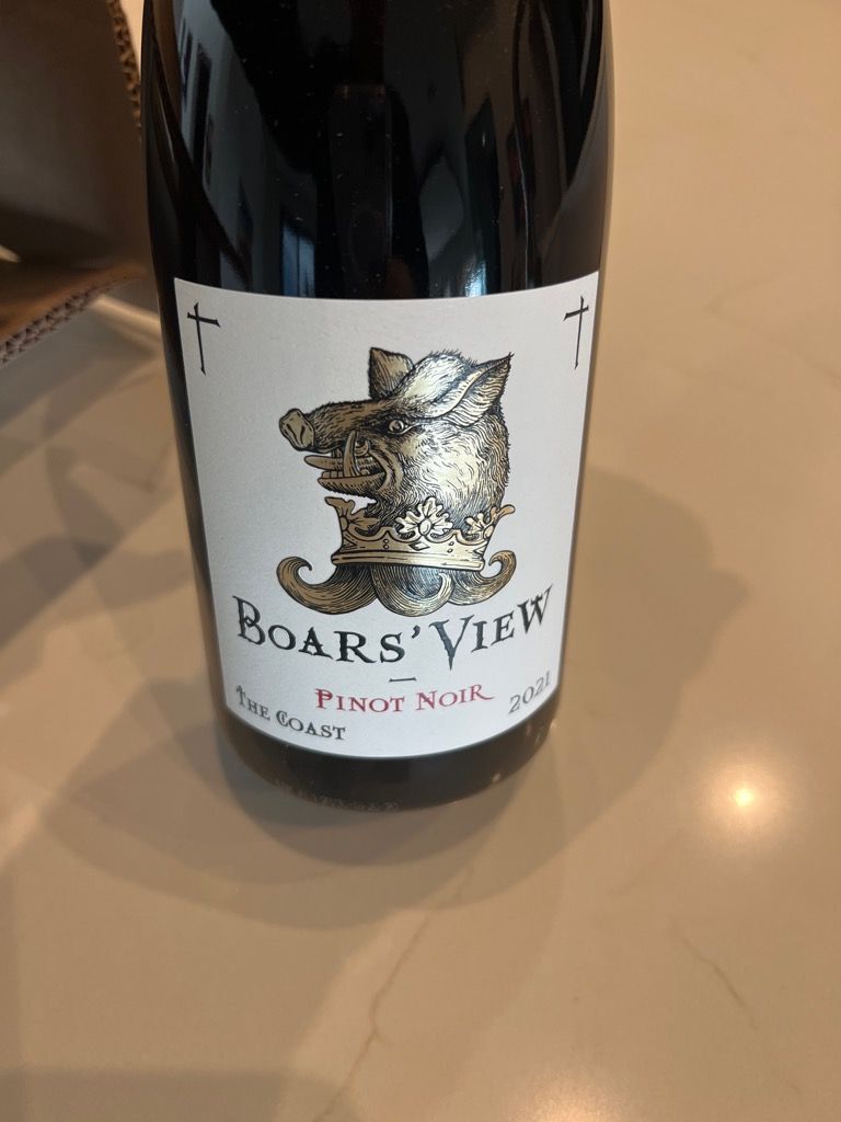 2016 Boars' View Pinot Noir Estate Boars’ View Vineyard, USA, California, Sonoma County, West ...