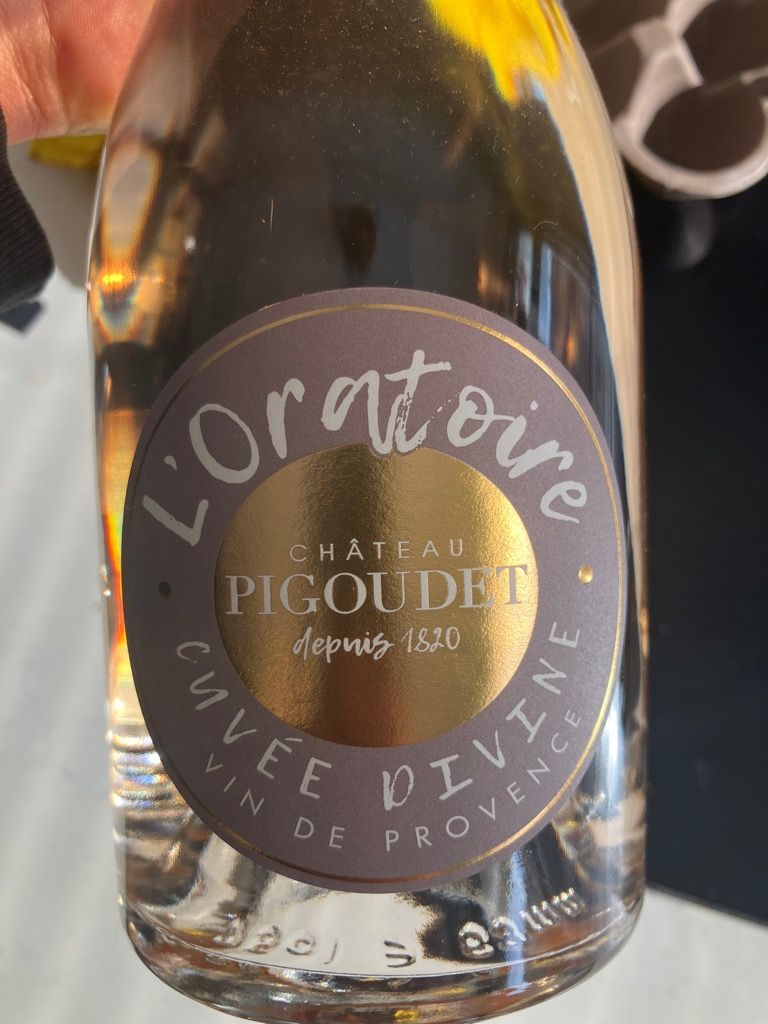 2022 Château Pigoudet Coteaux d'Aix-en-Provence l'Oratoire Cuvée Divine ...