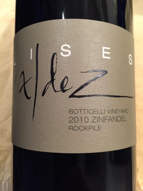 2010 Valdez Family Winery Zinfandel Botticelli Vineyard, USA ...