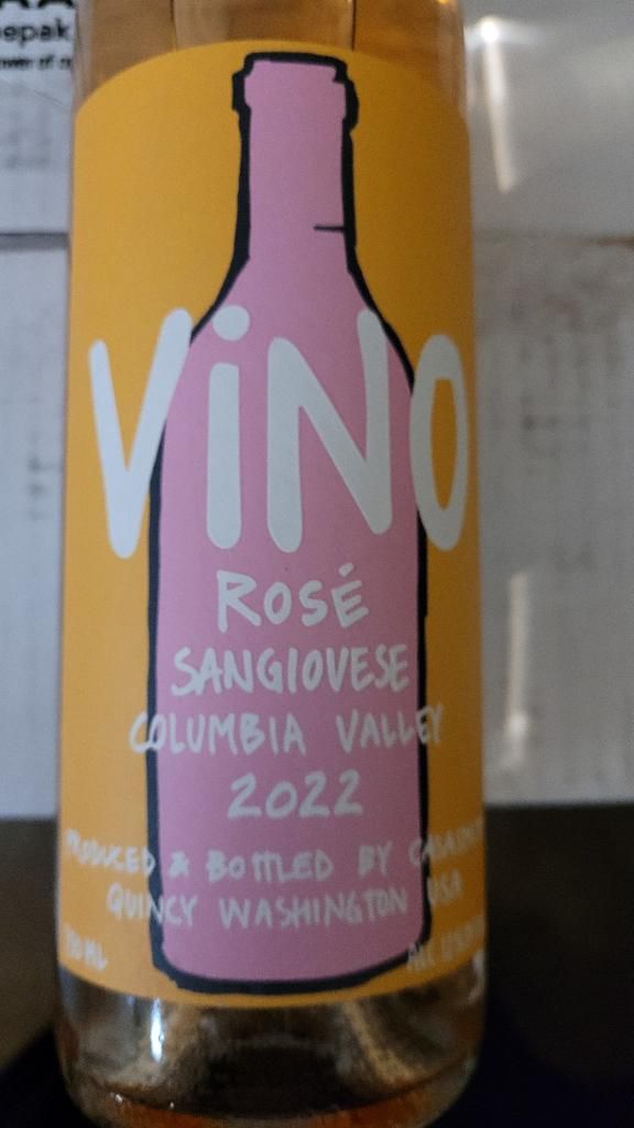 2022 Casa Smith Sangiovese Vino Rosé, USA, Washington, Columbia Valley ...